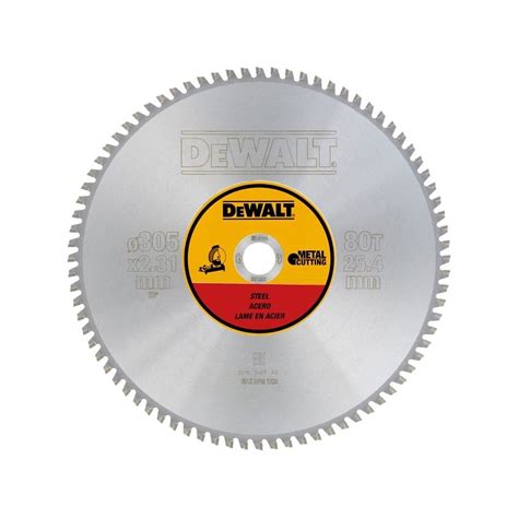 Пильный диск по стали (305х25.4 мм; 80 TCG) Dewalt DT1925 - выгодная ...