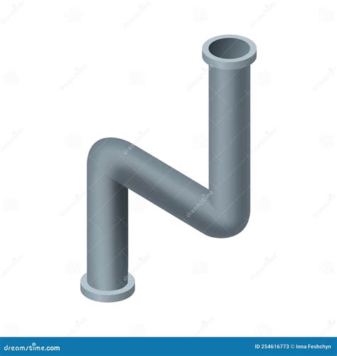 Isometric Pipe Water Tube Or Pipeline For Oil Or Gas Industry Tube Construction Plastic