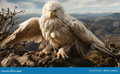 Griffin Guarding Treasure Filled Dungeon With Massive Wings And Sharp