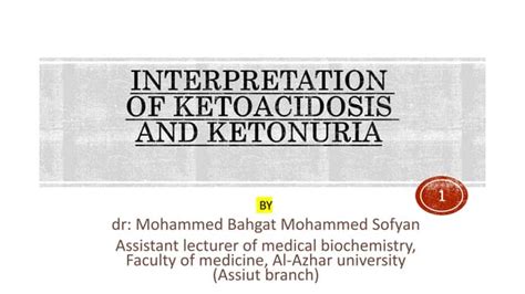 Ketonuria Ppsx