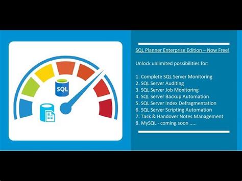 Sql Planner Enterprise Activation Steps Free Sql Monitor And Sql