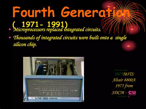 computer generations ppt technology and computing