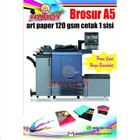 Jual Brosur A5 Full Color Kota Tangerang Hardy Printing Tokopedia