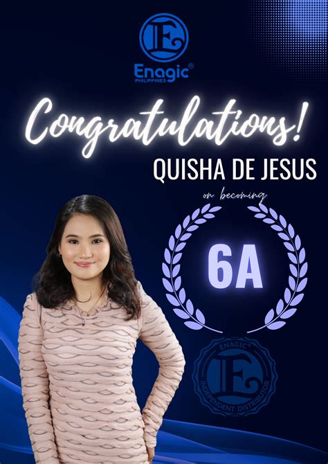Enagic Ph Phils Congratulations To Ms Quisha De Jesus Facebook