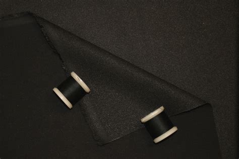 Дублерин на хлопковой основе черный Италия купить в интернет магазине Олматекс