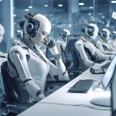 Premium Ai Image Robot Virtual Assistant Robot Writing A Robot