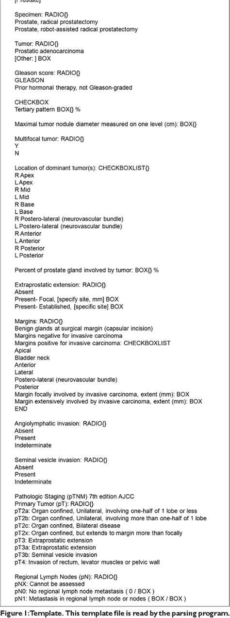 Figure 1 From Web Based Synoptic Reporting For Cancer Checklists