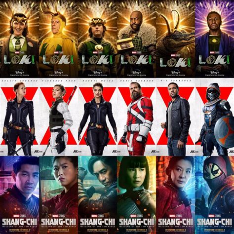 MCU PHASE 4 CHARACTER POSTERS SUPREMACY | Fandom