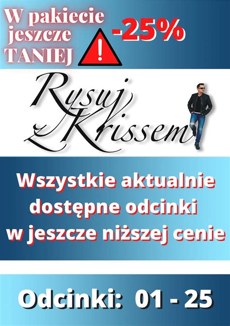 Pakiet All In One 01 25 Kurs Rysunku Rzk Rysuj Z Krissem