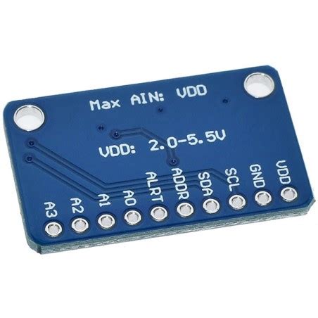 ADC Bits Canais I C C Amplificador ADS