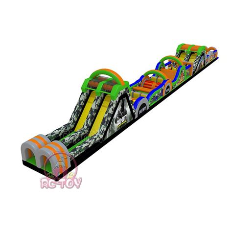 Longest Inflatable Obstacle Course For Adults Ruichen Inflatables