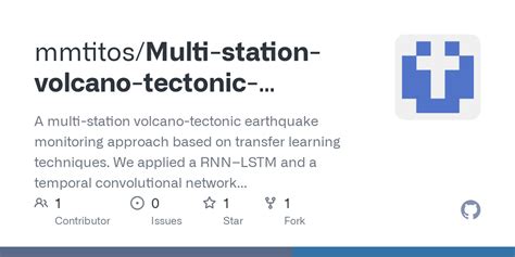 Releases · Mmtitosmulti Station Volcano Tectonic Earthquakes