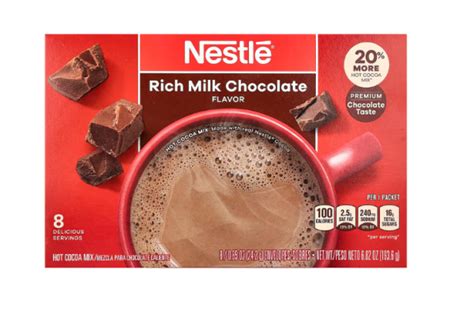 Nestlé Rich Milk Chocolate Hot Cocoa Mix 193 G Cremige Trinkschokol