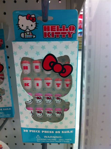Hello Kitty Press On Nails Hello Kitty Hell