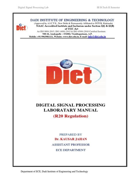 Dsp Lab Final Pdf
