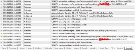 metatrader 5 no connection to trading server trading accounts