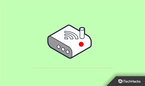 Come Risolvere Il Problema Della Luce Rossa Del Router Spettro Dello