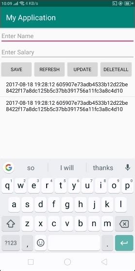 如何在android Sqlite中使用sqlitesourceid？ 技术教程