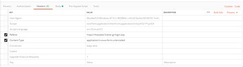 C Request Works In Postman But Doesnt Work In Code Stack