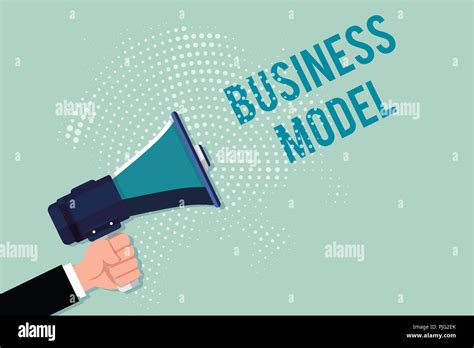 Handwriting Text Writing Business Model Concept Meaning Identifying Revenue Sources Plan On How