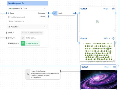 how to display a generated image in postman flow stack overflow