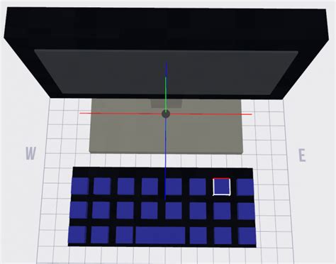 {3d Model} Monitor And Keyboard Minecraft Texture Pack