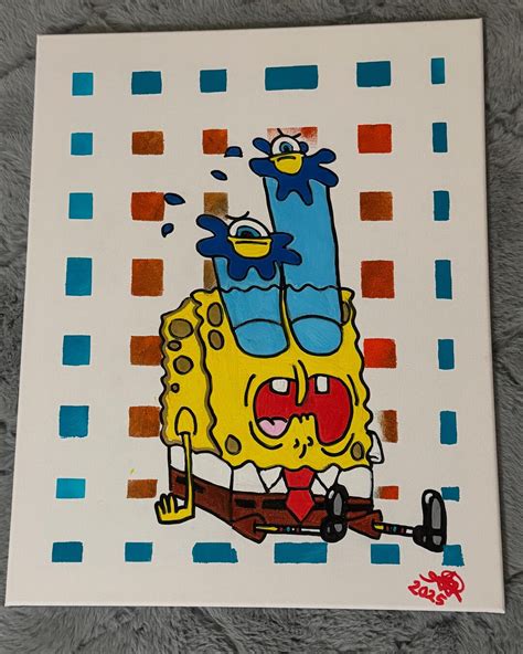 Crying Spongebob Etsy