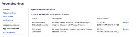 microsoft teams bitbucket connector cloud