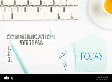 Conceptual Display Communication Systems Business Approach Flow Of Information Use Of Machine