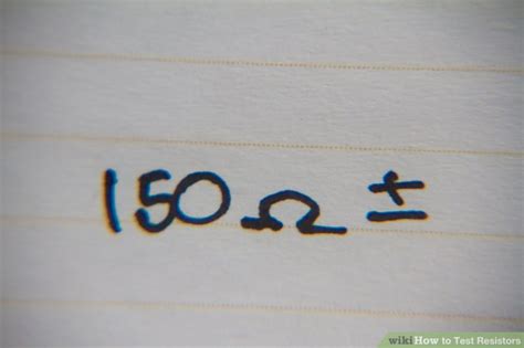 How To Test Resistors 9 Steps With Pictures WikiHow