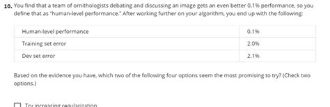 Decreasing Regularization Structuring Machine Learning Projects Deeplearningai
