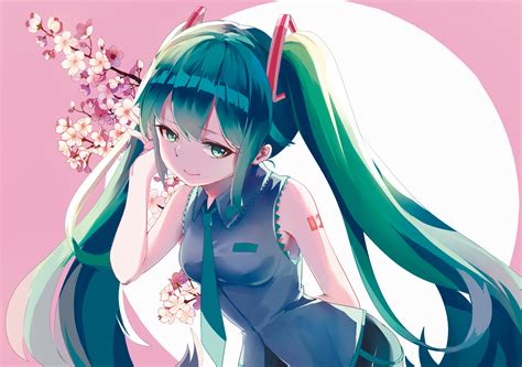 Hatsune Miku Vocaloid Drawn By Neko Tanabata Danbooru