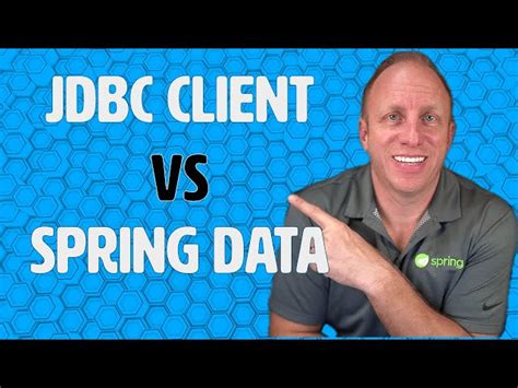 Free Video Jdbc Client Vs Spring Data Jdbc Differences And Use Cases From Dan Vega Class