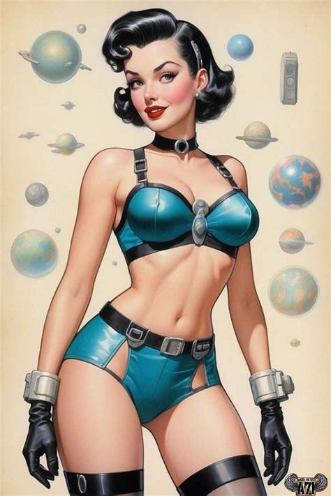 Sci Fi Pinup 5 By Airborne71 On Deviantart