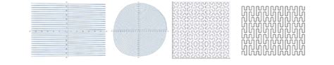 Mapping Patterns Of Embedding From Left Raster Spiral Hilbert