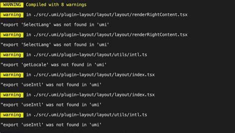 🐛 Bug 移除国际化后系统启动多了好多warning · Issue 7286 · Ant Designant Design Pro · Github
