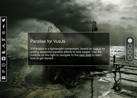 Parallax Component For Vuejs Html5 Css3 And Javascript The Fine