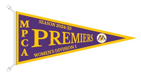 Custom Triangular Premiership Flags With Full Colour Sublimation Print