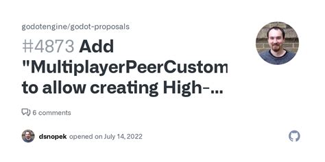 Add MultiplayerPeerCustom To Allow Creating High Level Multiplayer API Backends In GDScript