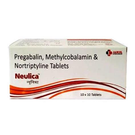 Pregabalin Methylcobalamin And Notriptyline Tablets At Rs 1920 Box In