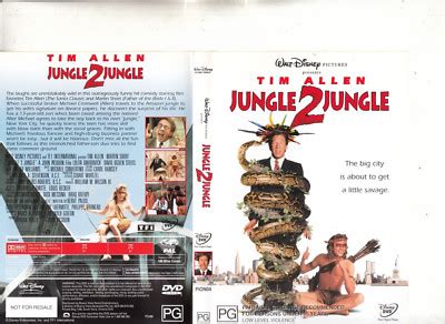 Jungle 2 Jungle 1997 Tim Allen Walt Disney Pictures Movie Wdp Dvd Ebay