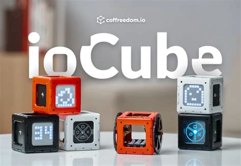 learn to code using iocube robotic modules geeky gadgets