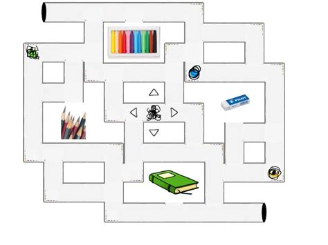 Classroom Objects 5 Maze Chase