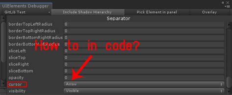 Uielements Stylecursor In Code Unity Engine Unity Discussions