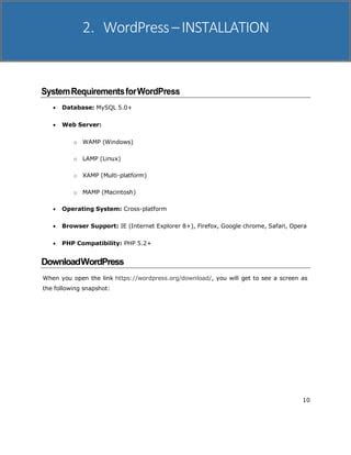 Wordpress Tutorial 2 Pdf