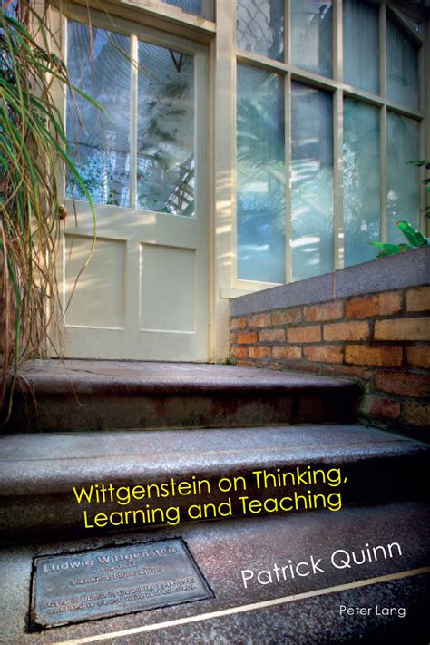 Wittgenstein On Thinking Learning And Teaching 1st Edition Premiumjs Store