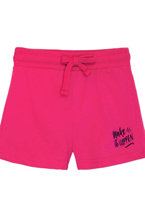 Шорты для девочки 101217 цвет розовый купить в Натали