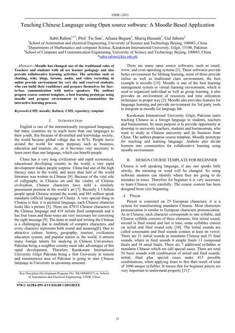 pdf teaching chinese language using open source software a moodle