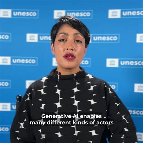 Unesco On Linkedin Generative Artificialintelligence Represents A