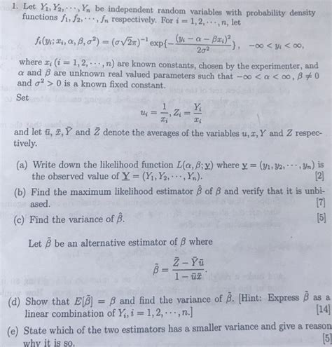 solved let li ½ functions fi f fn respectively